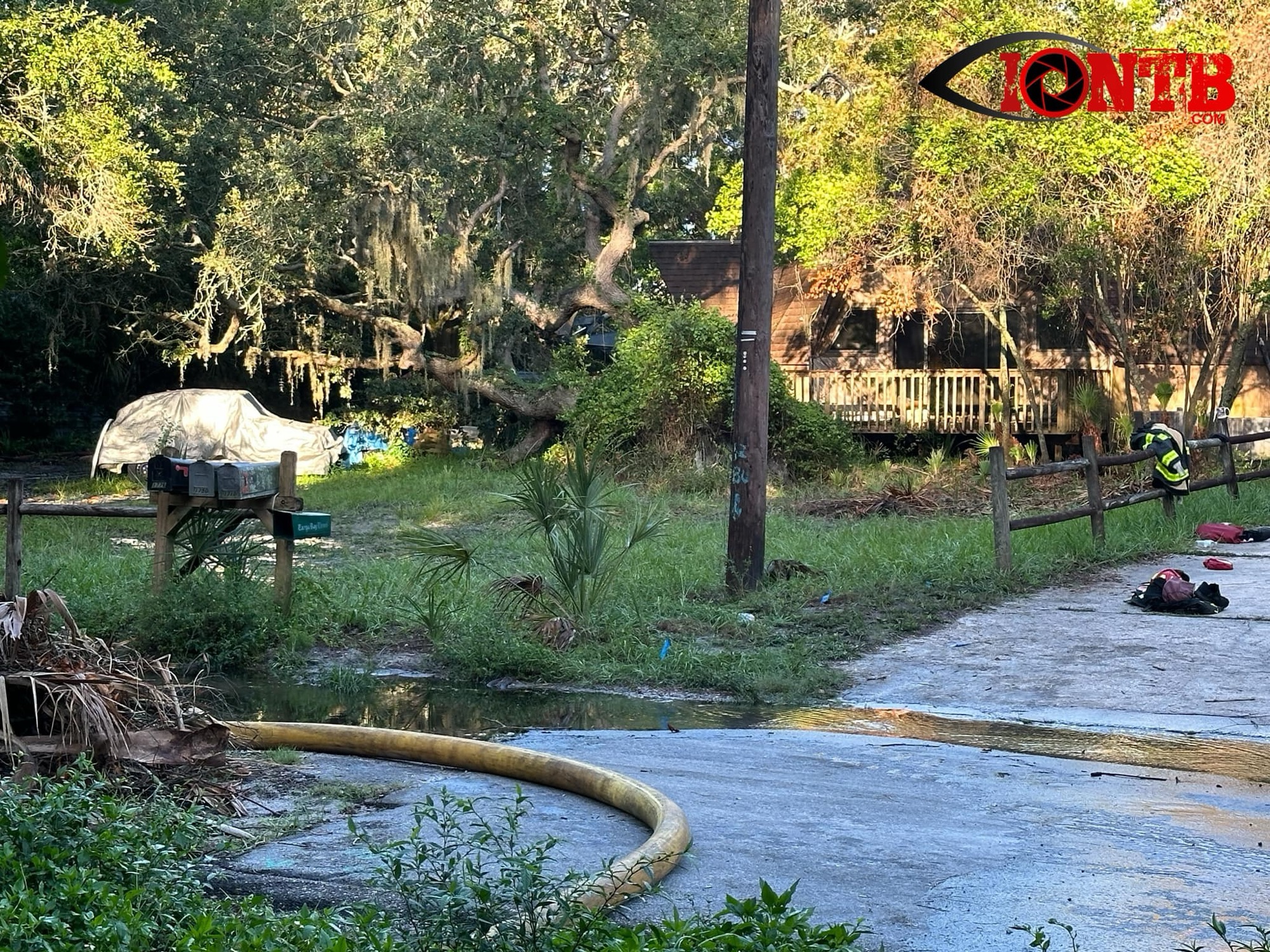 Firefighters battle overnight structure fire in Largo - IONTB