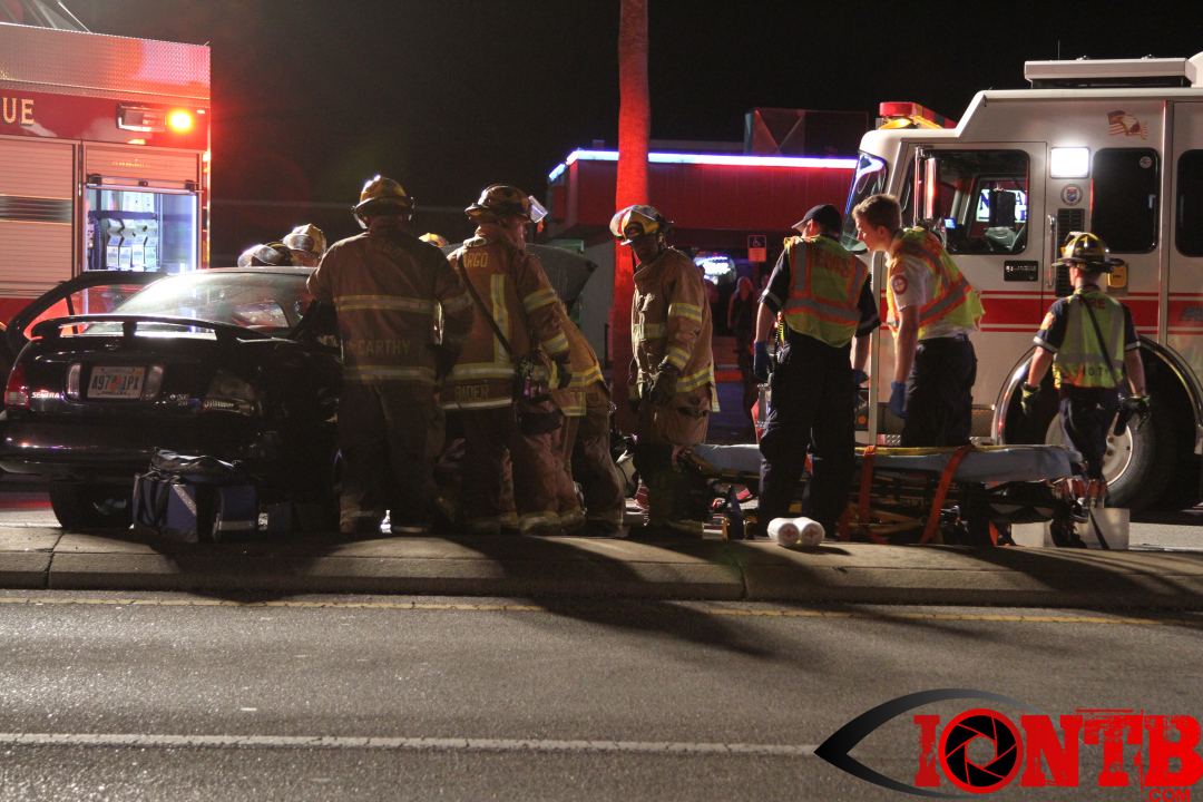 Occupant extricated from vehicle after crash in Largo - IONTB
