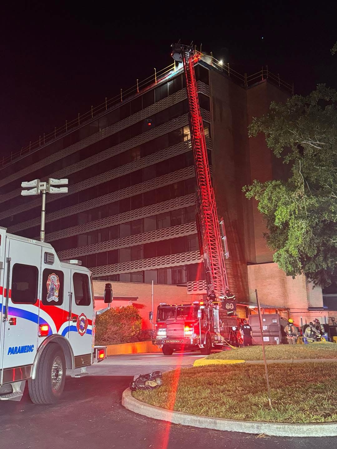 Early Morning Fire Contained at Dunedin Assisted Living Facility - IONTB