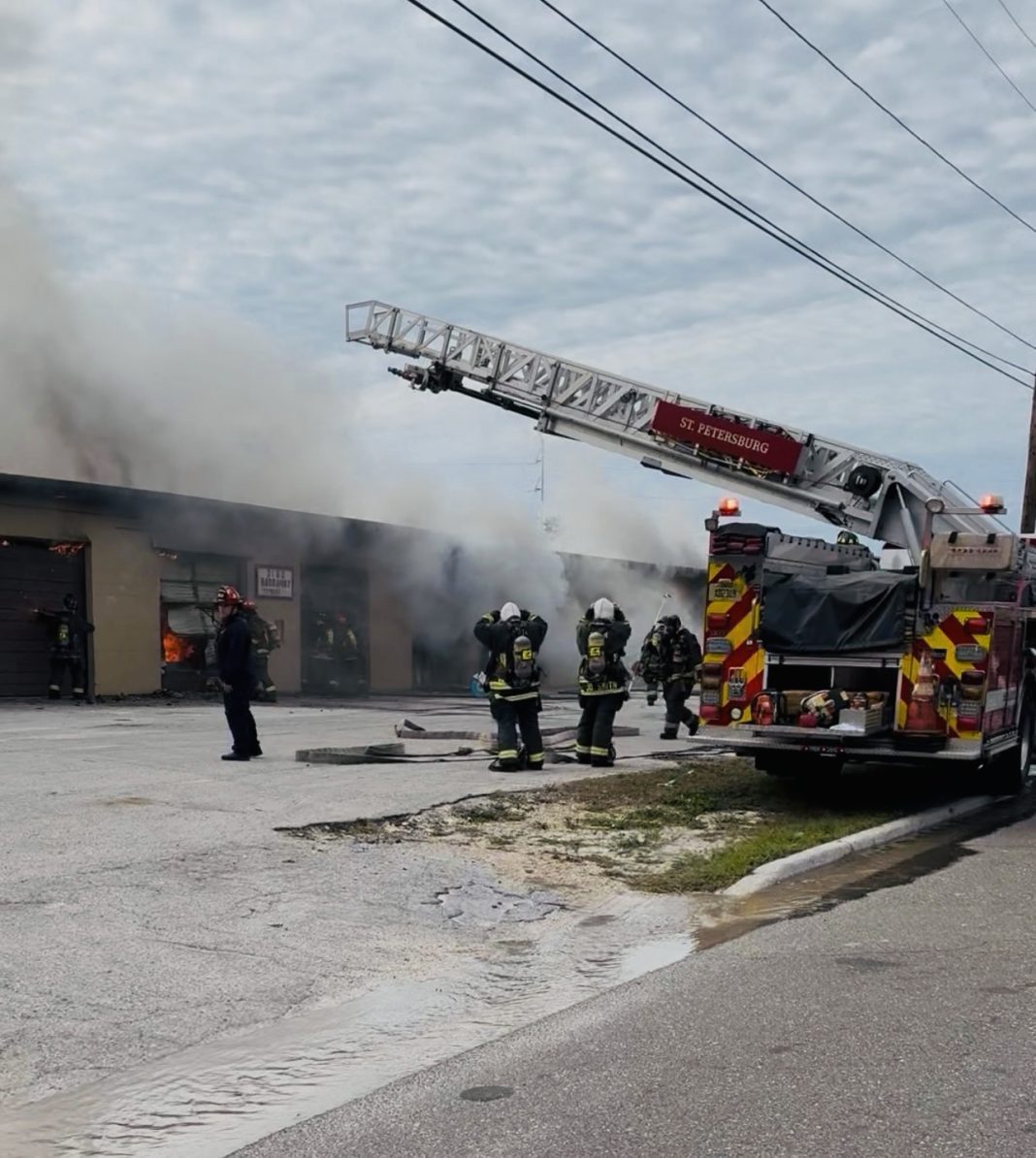 St. Petersburg Fire Crews Respond to Four-Alarm Structure Fire - IONTB